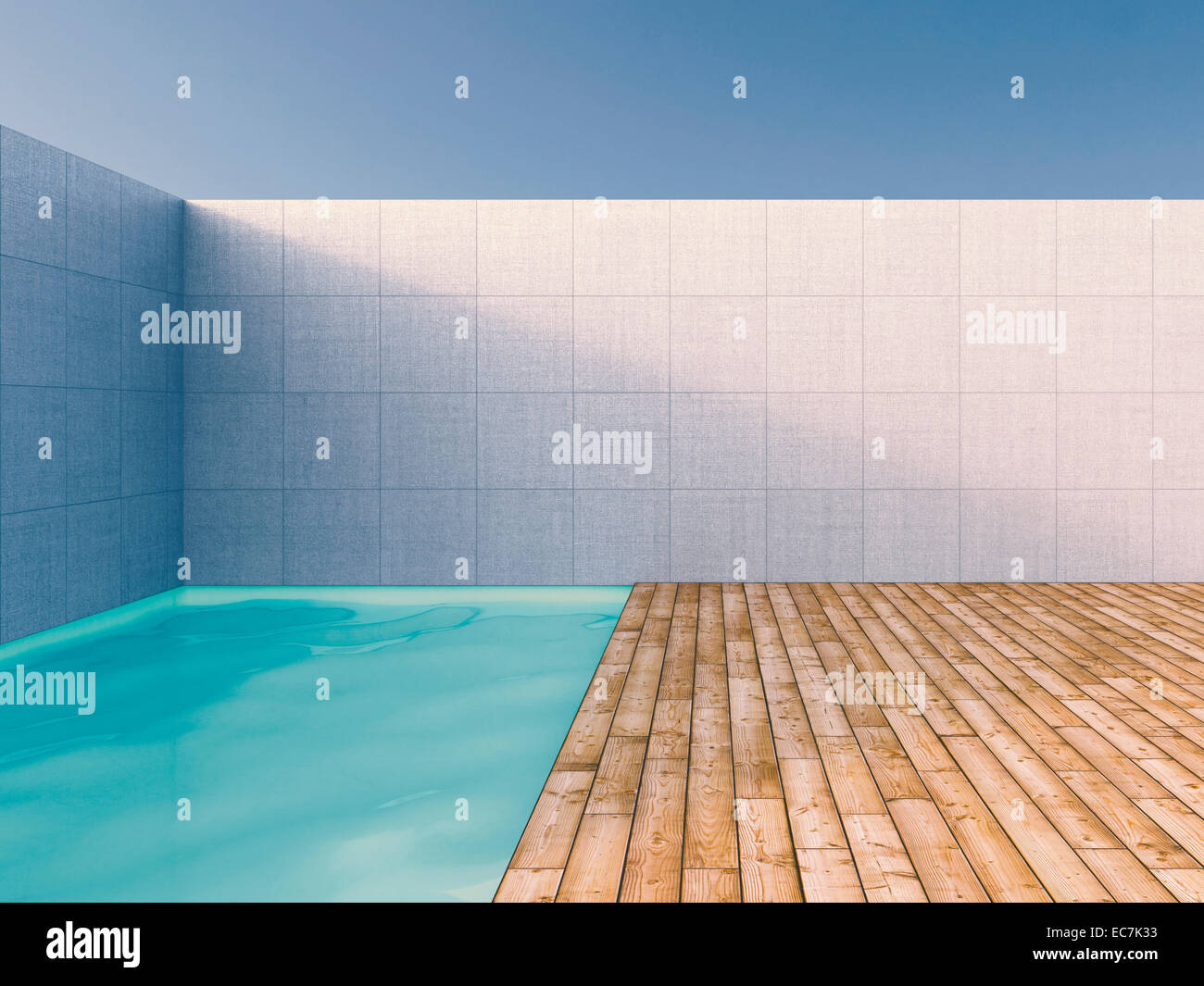 3d rendering swimming pool hi-res stock photography and images - Alamy