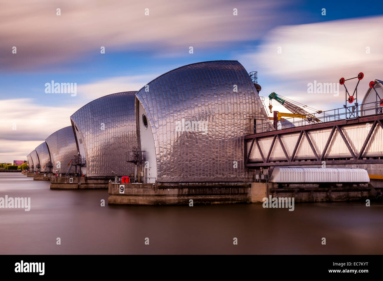 The Thames Barrier, London, England Stock Photo - Alamy