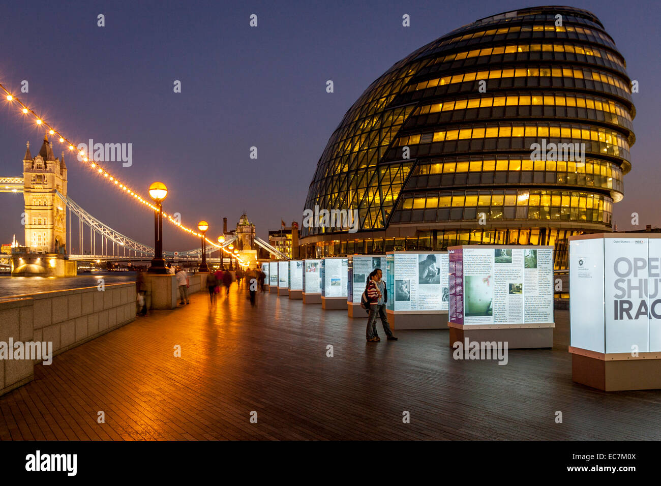 City Hall (London Assembly Building) and The Tower Of London, London ...