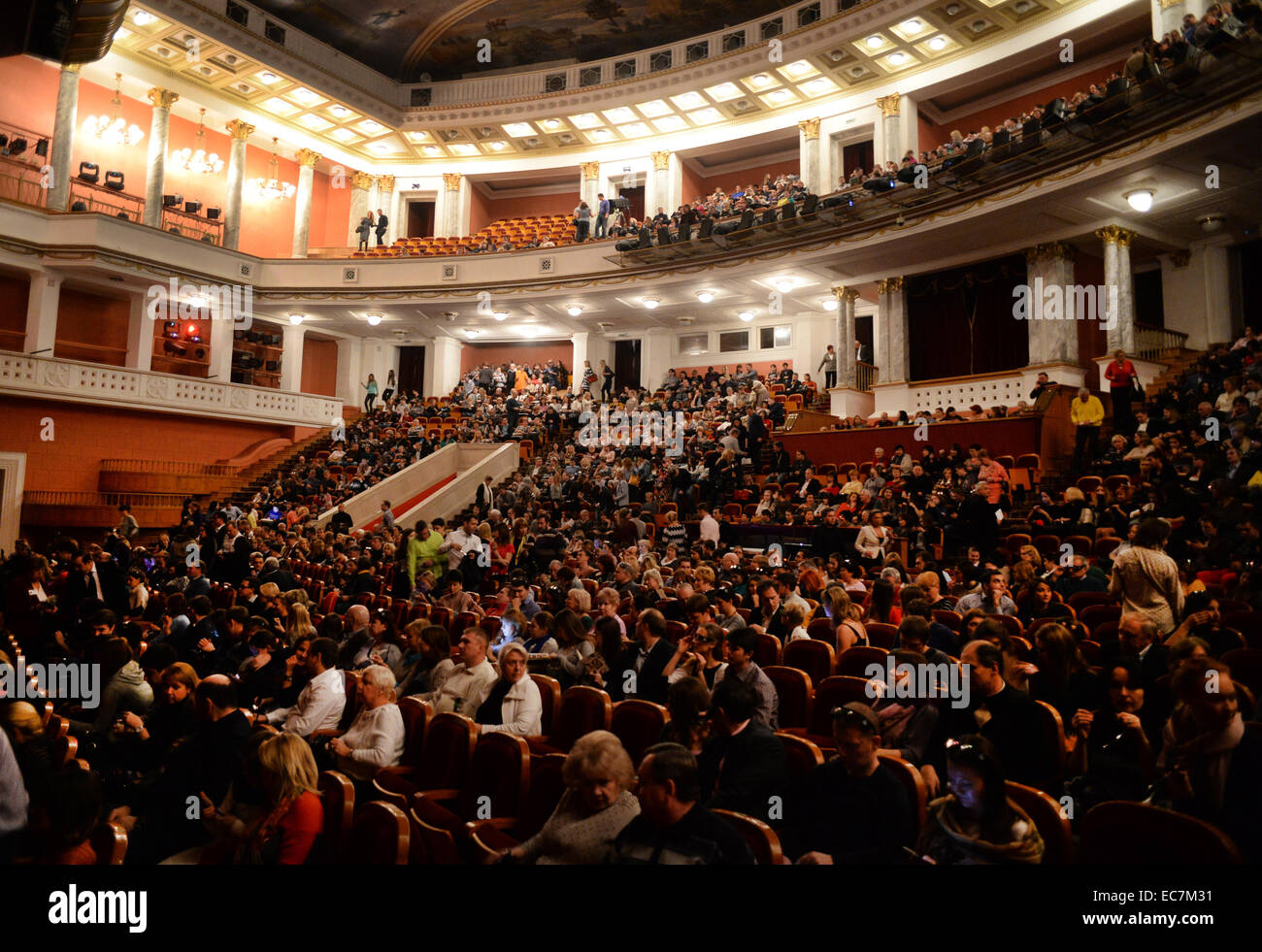 Moscow, Russia. 30th Nov, 2014. A view inside of the Russian Army ...