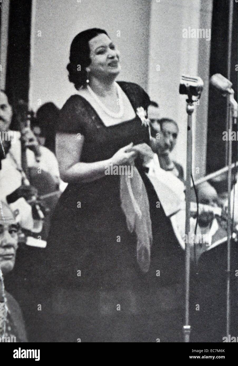 Umm Kulthum (December 30, 1898 or May 4, 1904?[1]) and who died ...