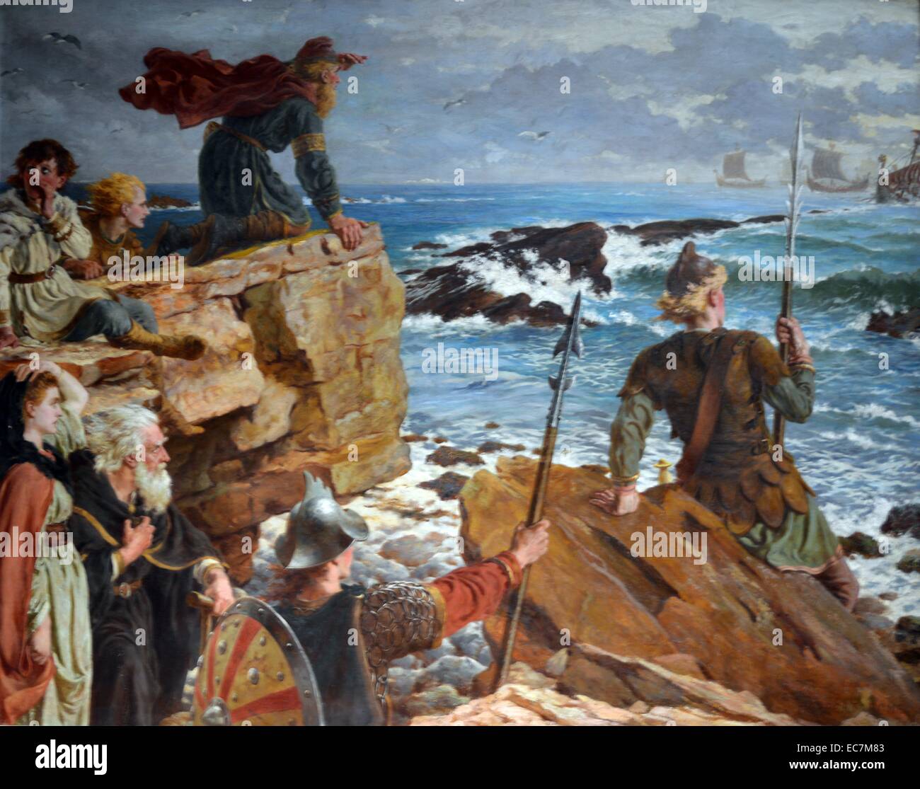 How the danes came up the channel hi-res stock photography and images ...