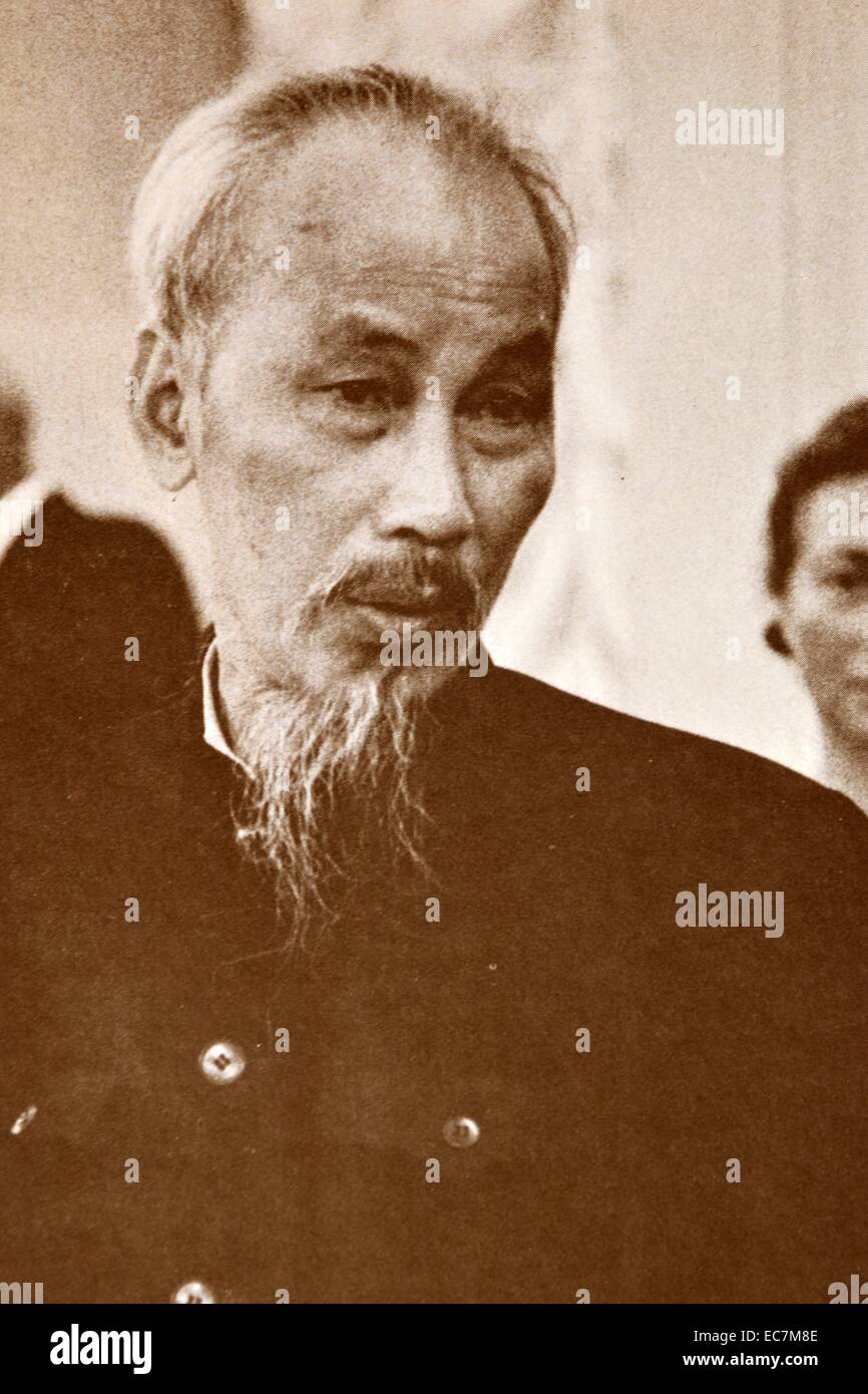 Ho chi minh vietnamese communist revolutionary leader north vietnam hi ...