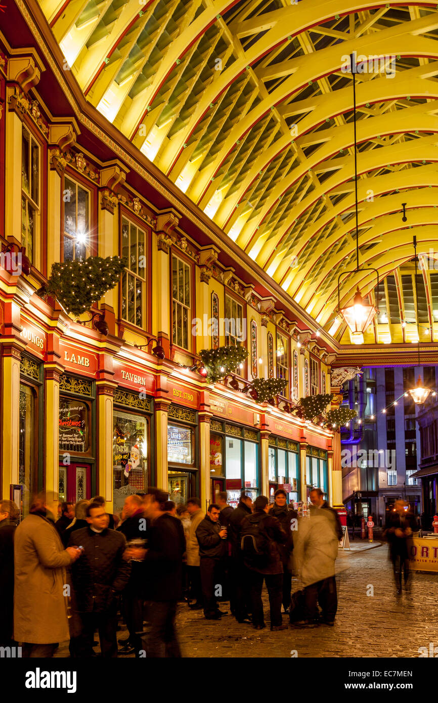 Leadenhall Market Interior, London, England Stock Photo - Alamy