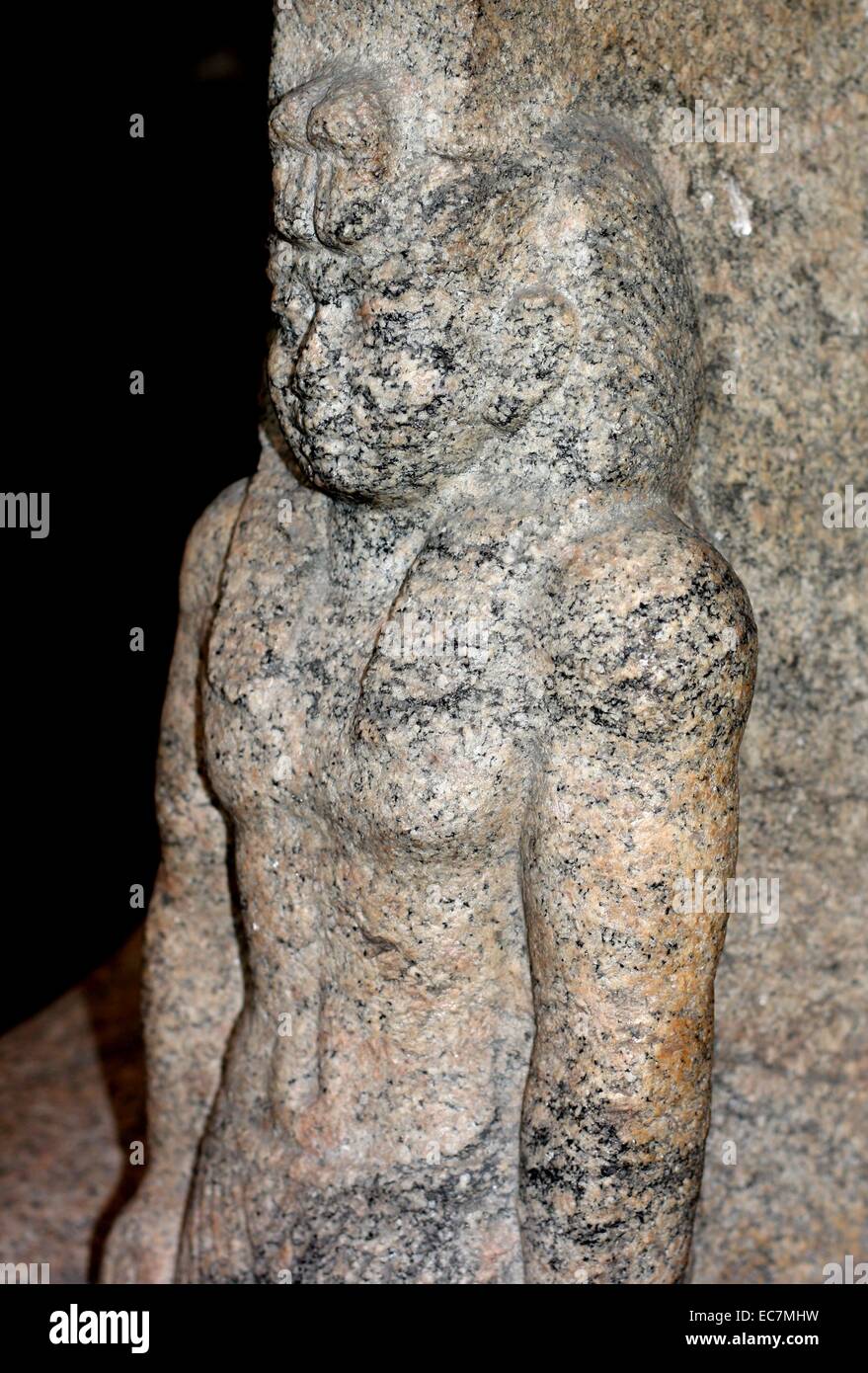 Amun god ancient egypt egyptian deity ram king taharqa hi-res stock ...