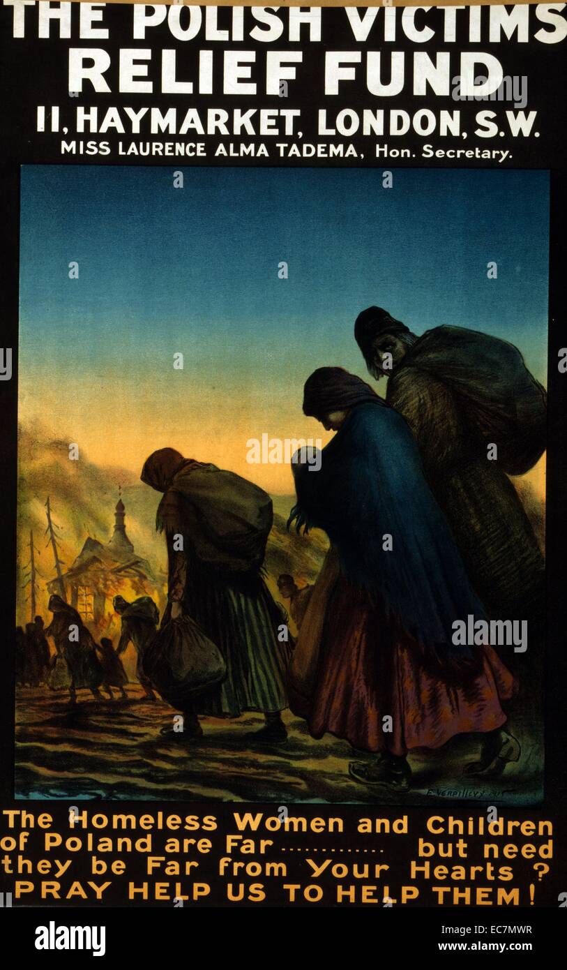 The Polish Victims' Relief Fund. ... The homeless women and children of ...