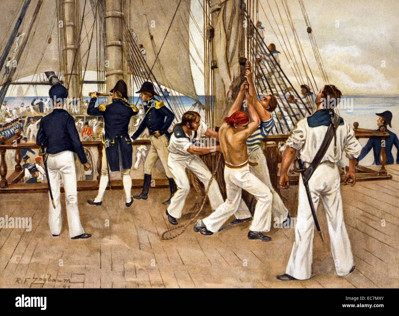 Navy sailor uss constitution hi-res stock photography and images - Alamy