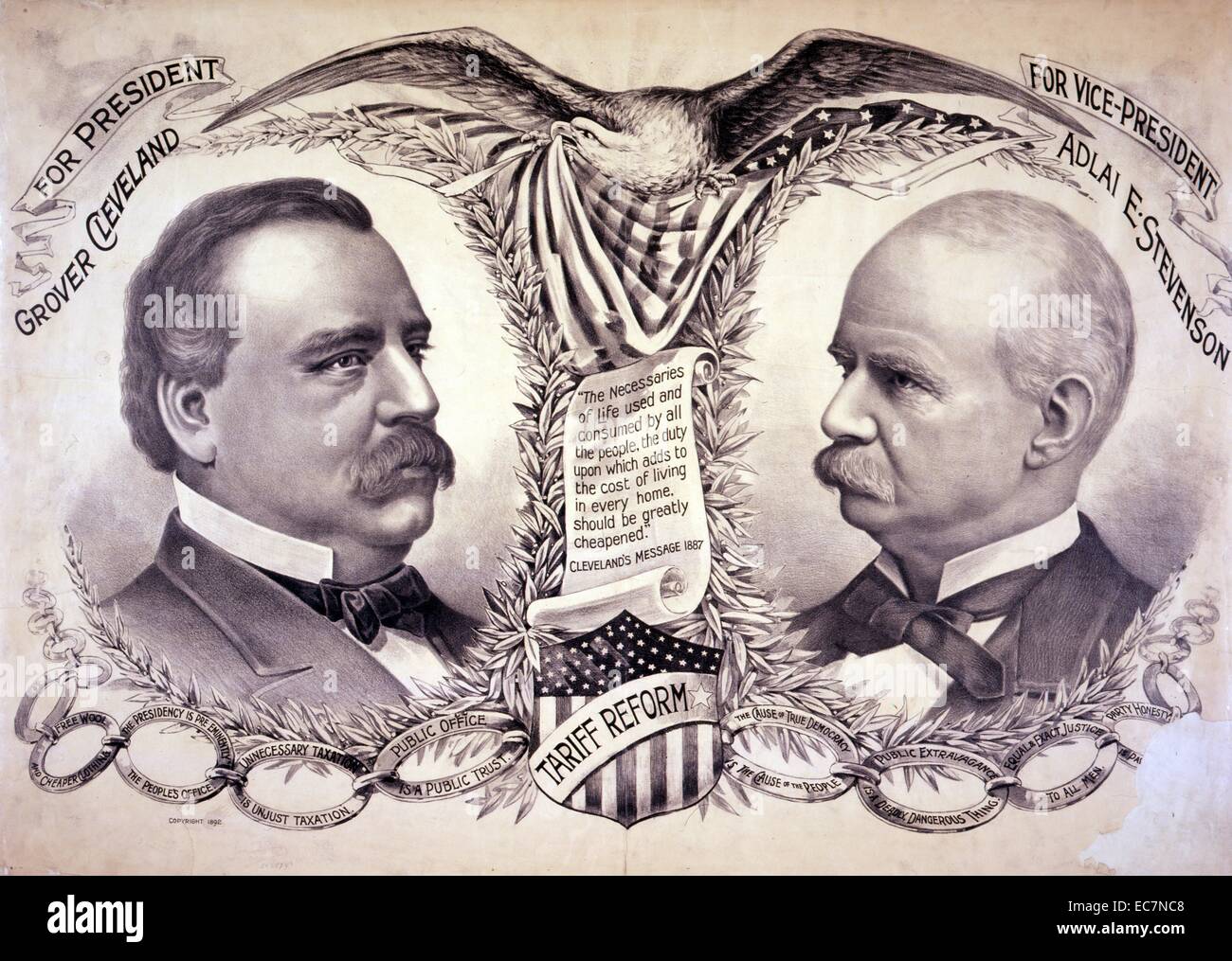 Adlai stevenson campaign poster hi-res stock photography and images - Alamy