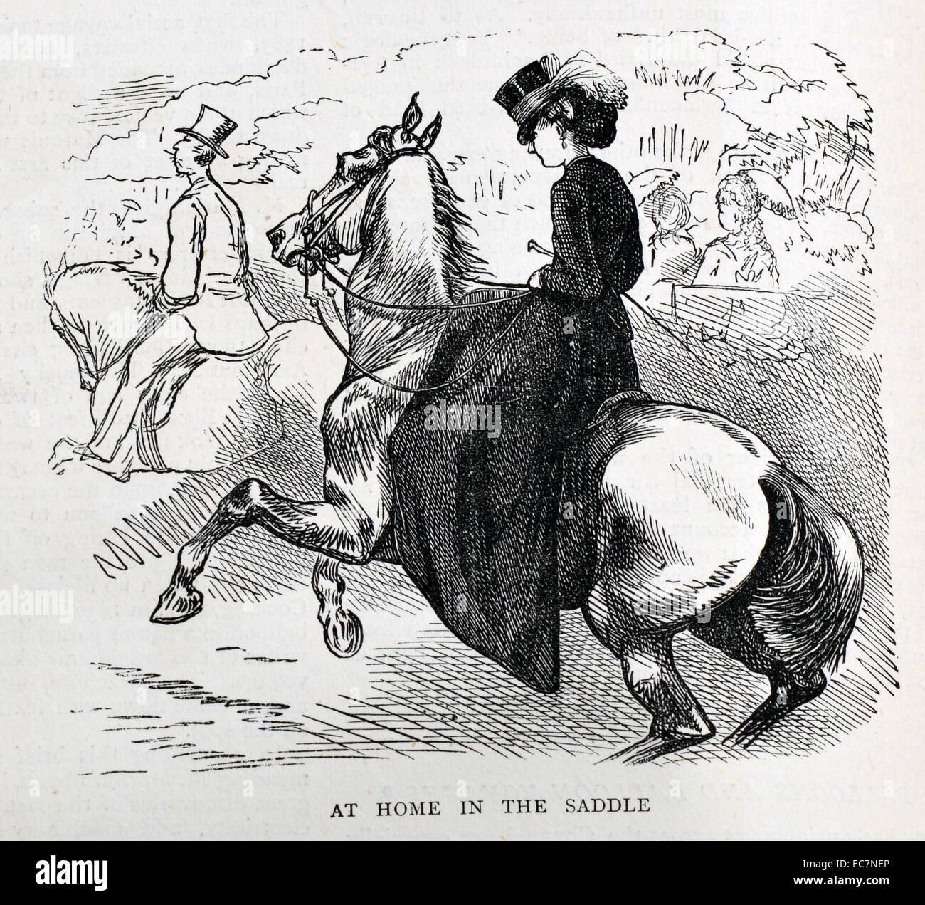 Lady Riding A Horse Stock Photos & Lady Riding A Horse Stock Images - Alamy