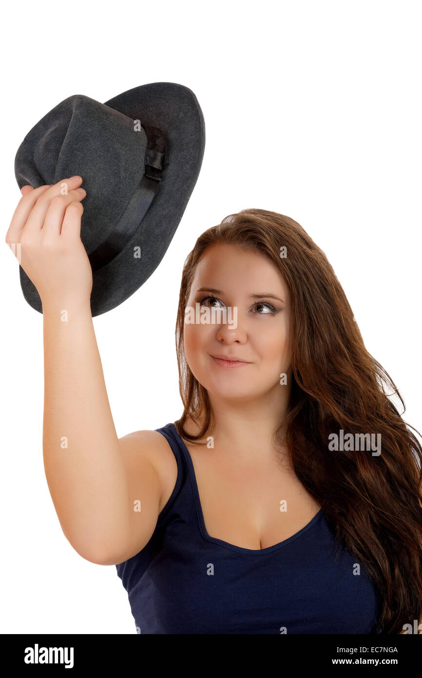 Plump girl hi-res stock photography and images - Alamy