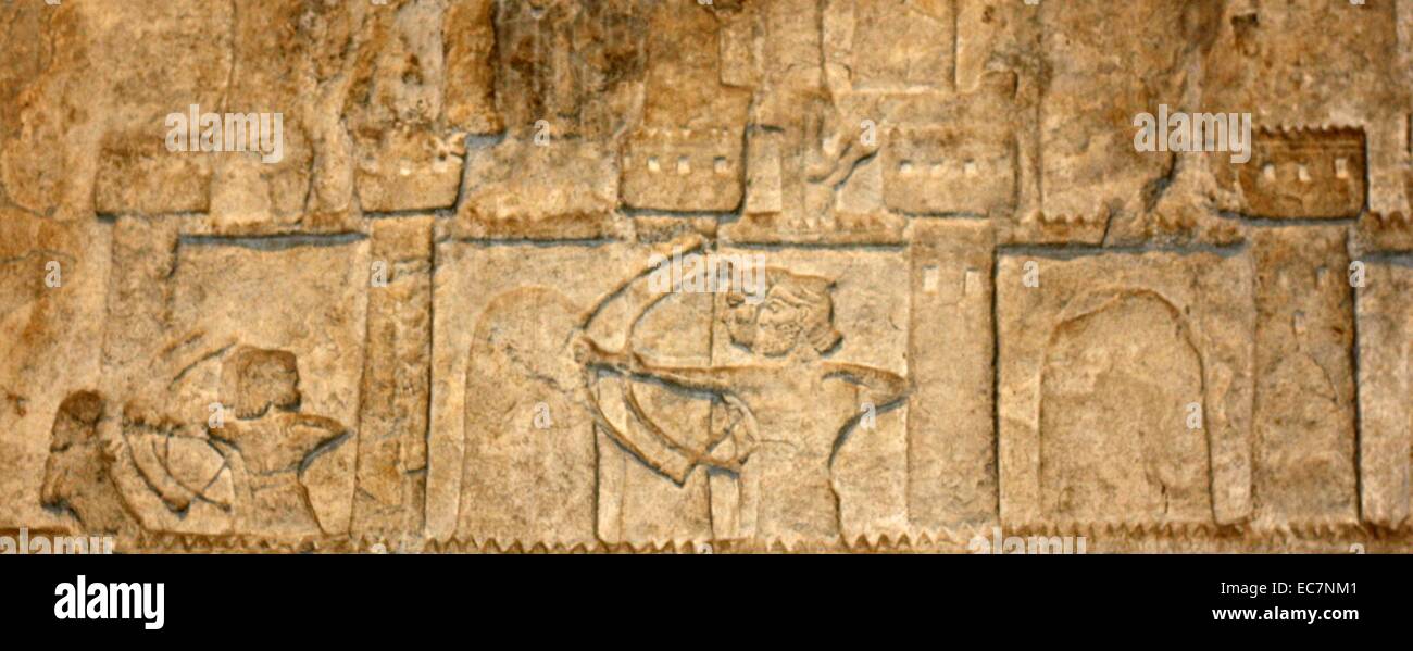 The decoration of Assyrian Palaces. Assyrian Kings competed to make ...