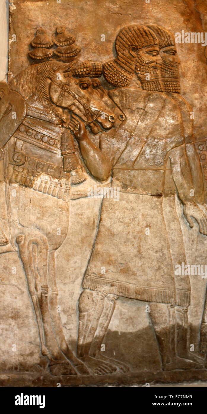 The decoration of Assyrian Palaces. Assyrian Kings competed to make ...
