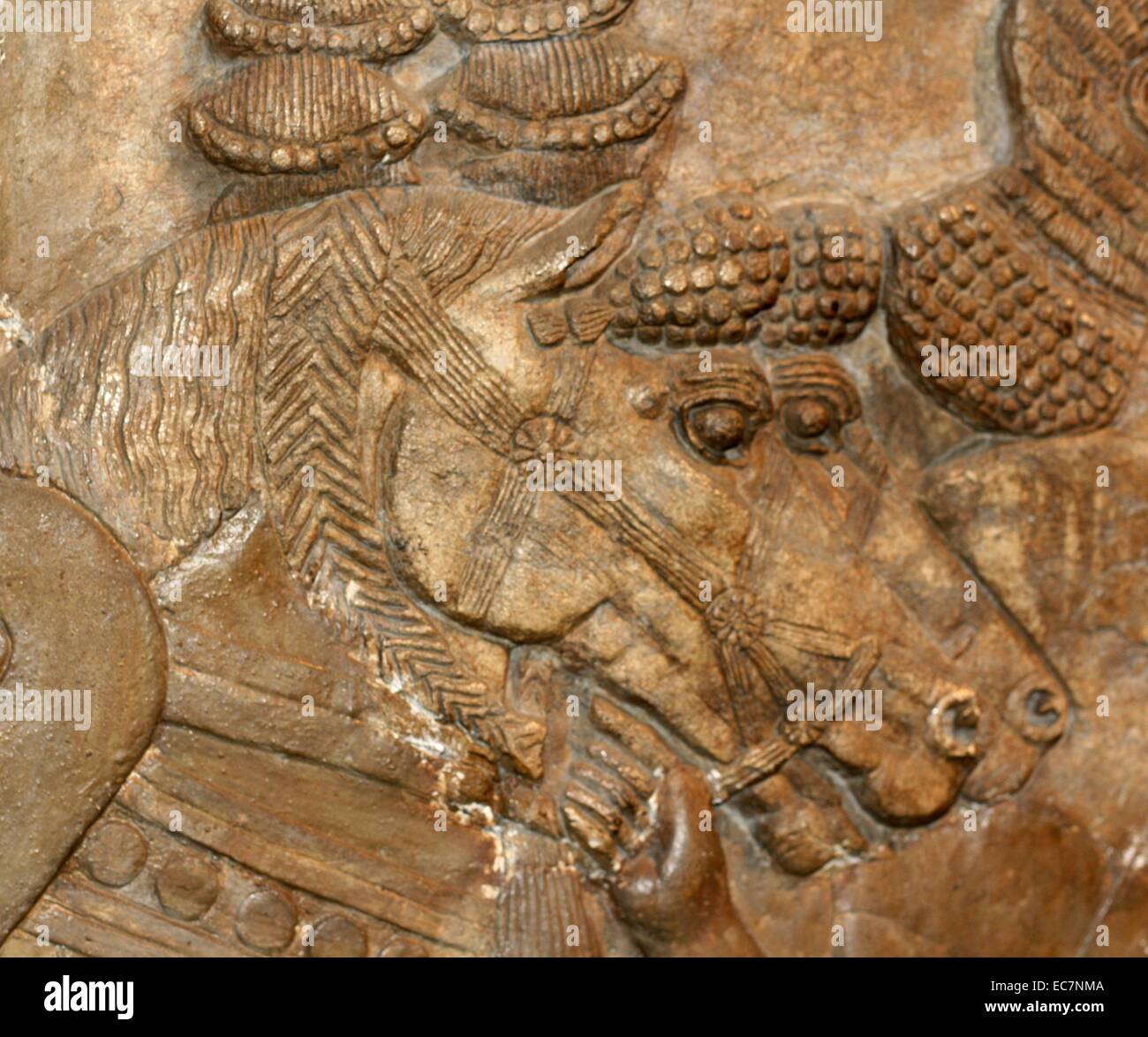 The decoration of Assyrian Palaces. Assyrian Kings competed to make ...