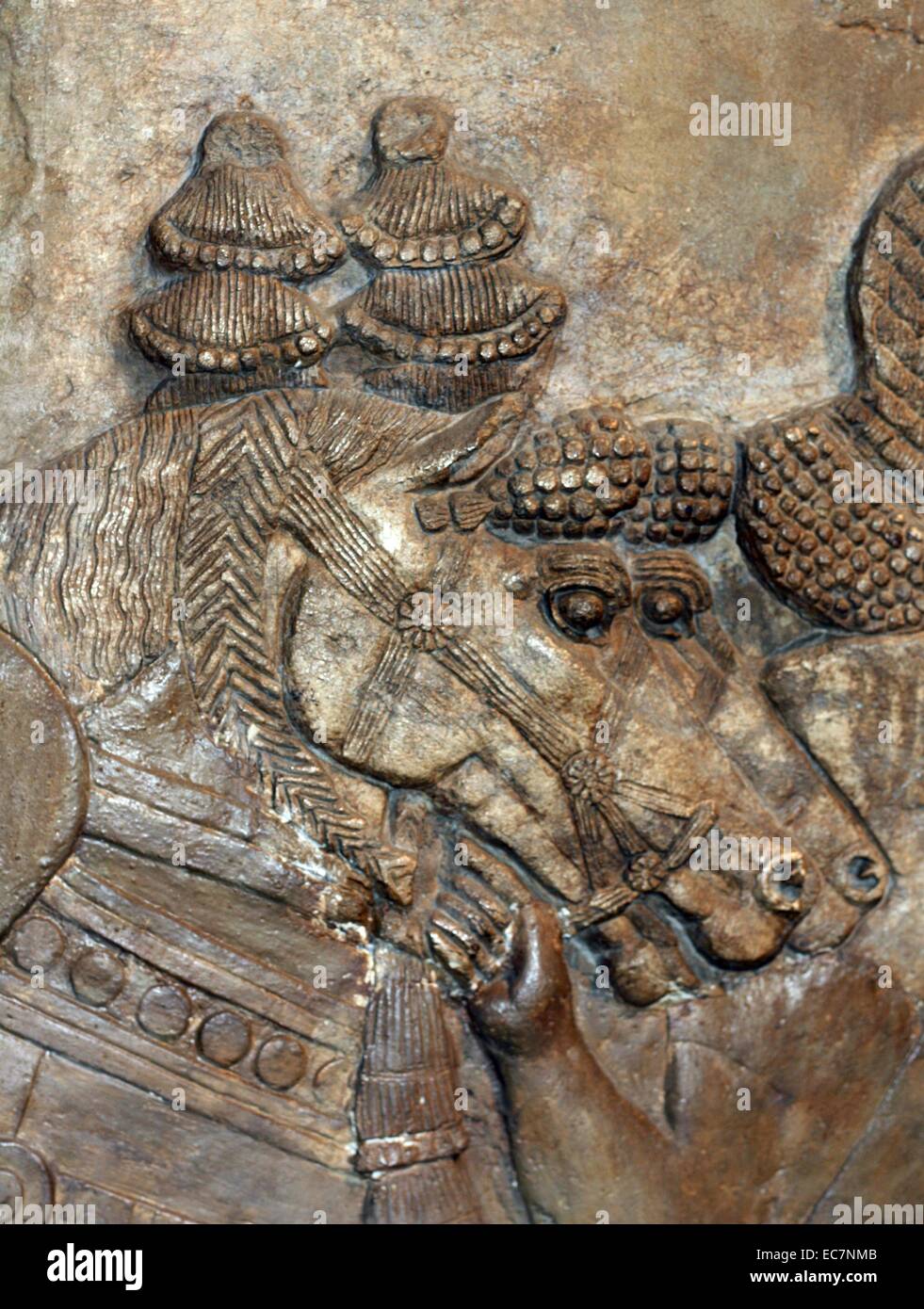 The decoration of Assyrian Palaces. Assyrian Kings competed to make ...