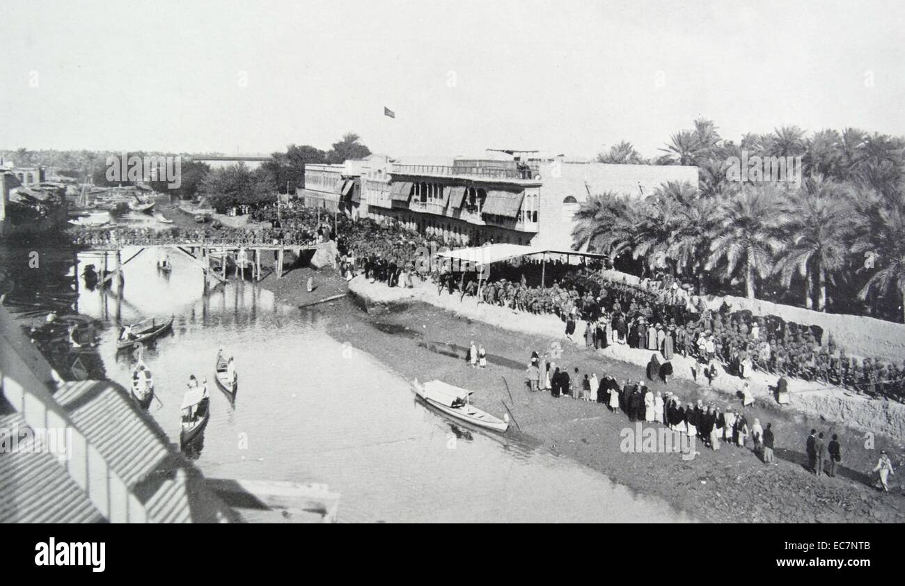 After the Battle of Basra (1914) during World War I, the occupying ...