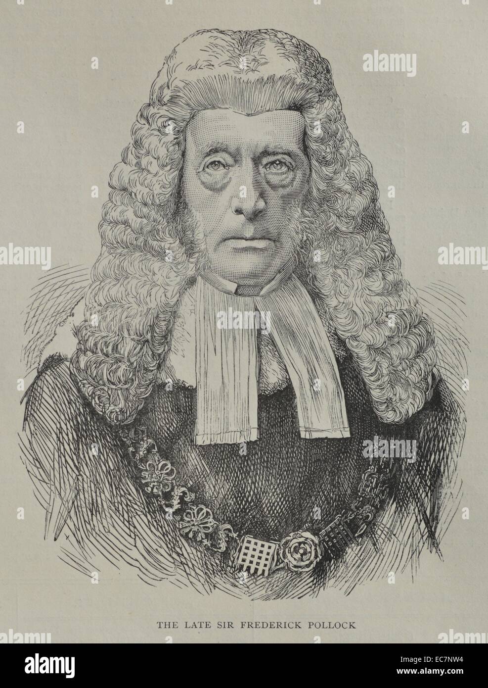 Portrait sir federick pollock hi-res stock photography and images - Alamy