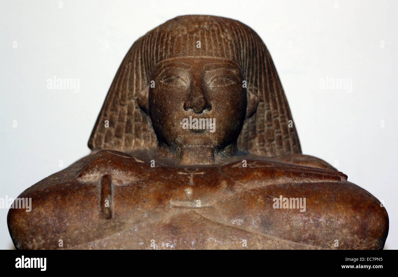 Statue of Teti, (Viceroy of Kush under King Tuthmosis III, , 18th ...