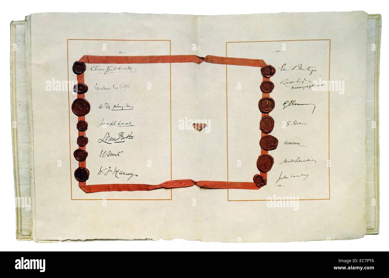 Treaty versailles signatures lloyd george hi-res stock photography and ...
