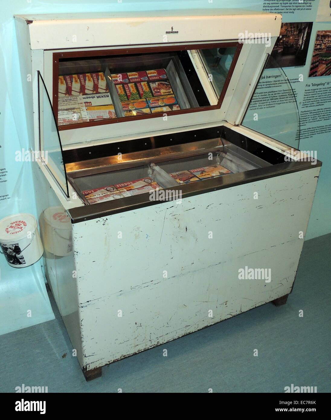 Cold preservation machine, cooler 1920's Norwegian Stock Photo - Alamy