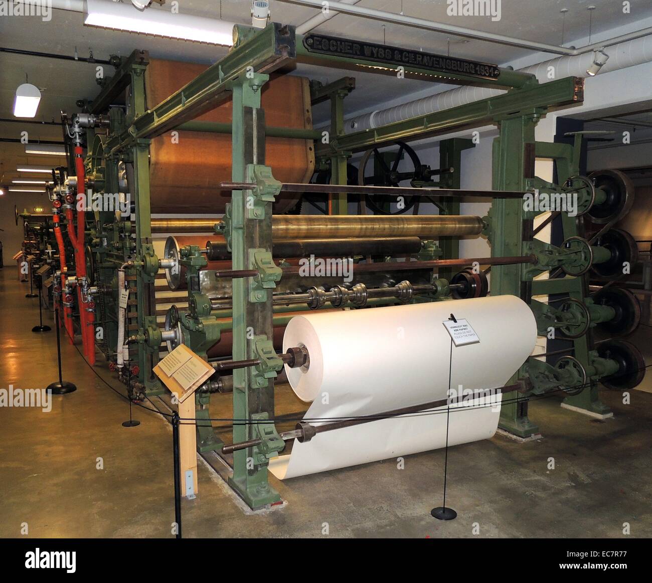 printing press early twentieth century Stock Photo - Alamy
