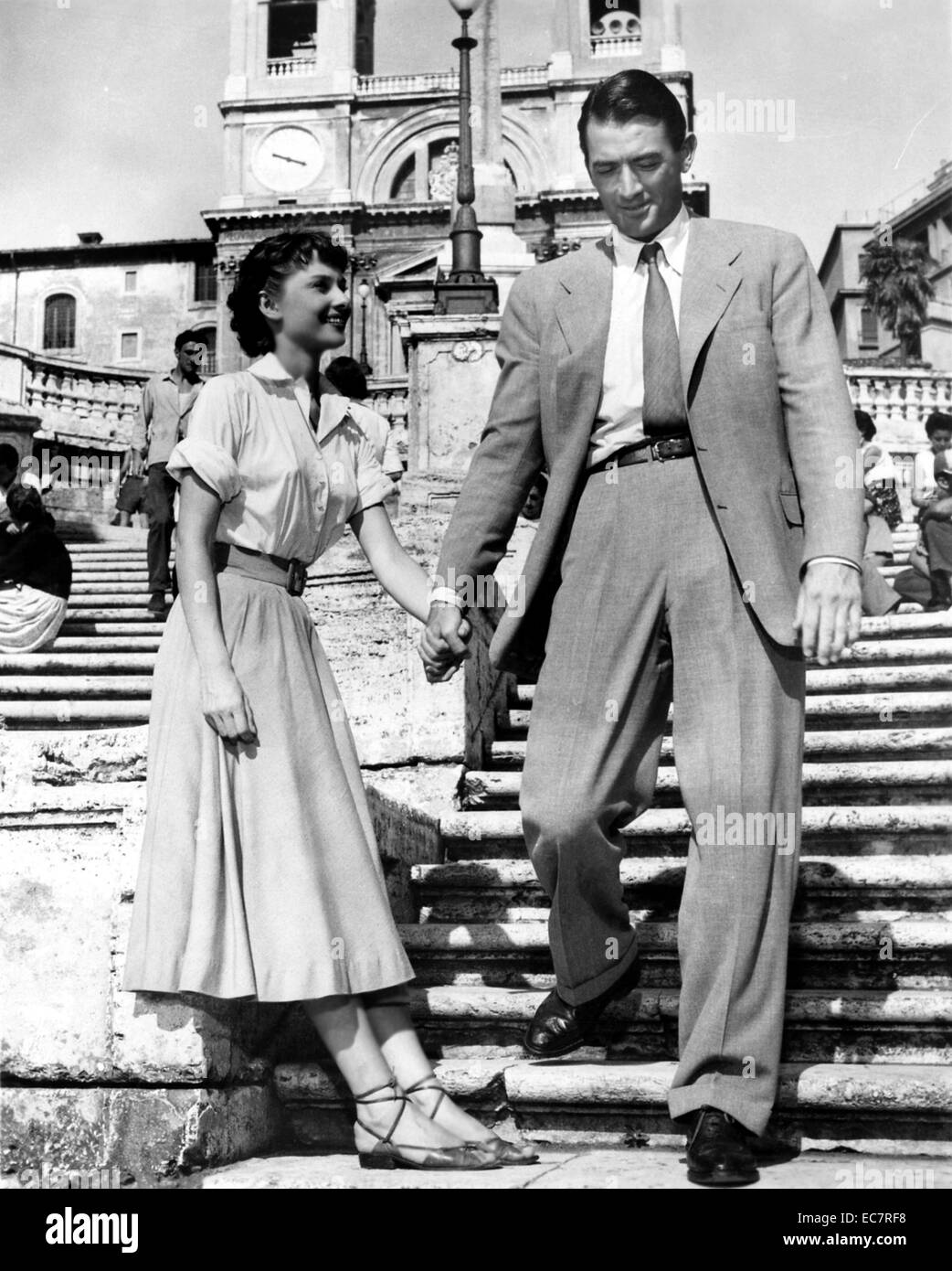 Roman Holiday 1953 Gregory Peck High Resolution Stock Photography and ...