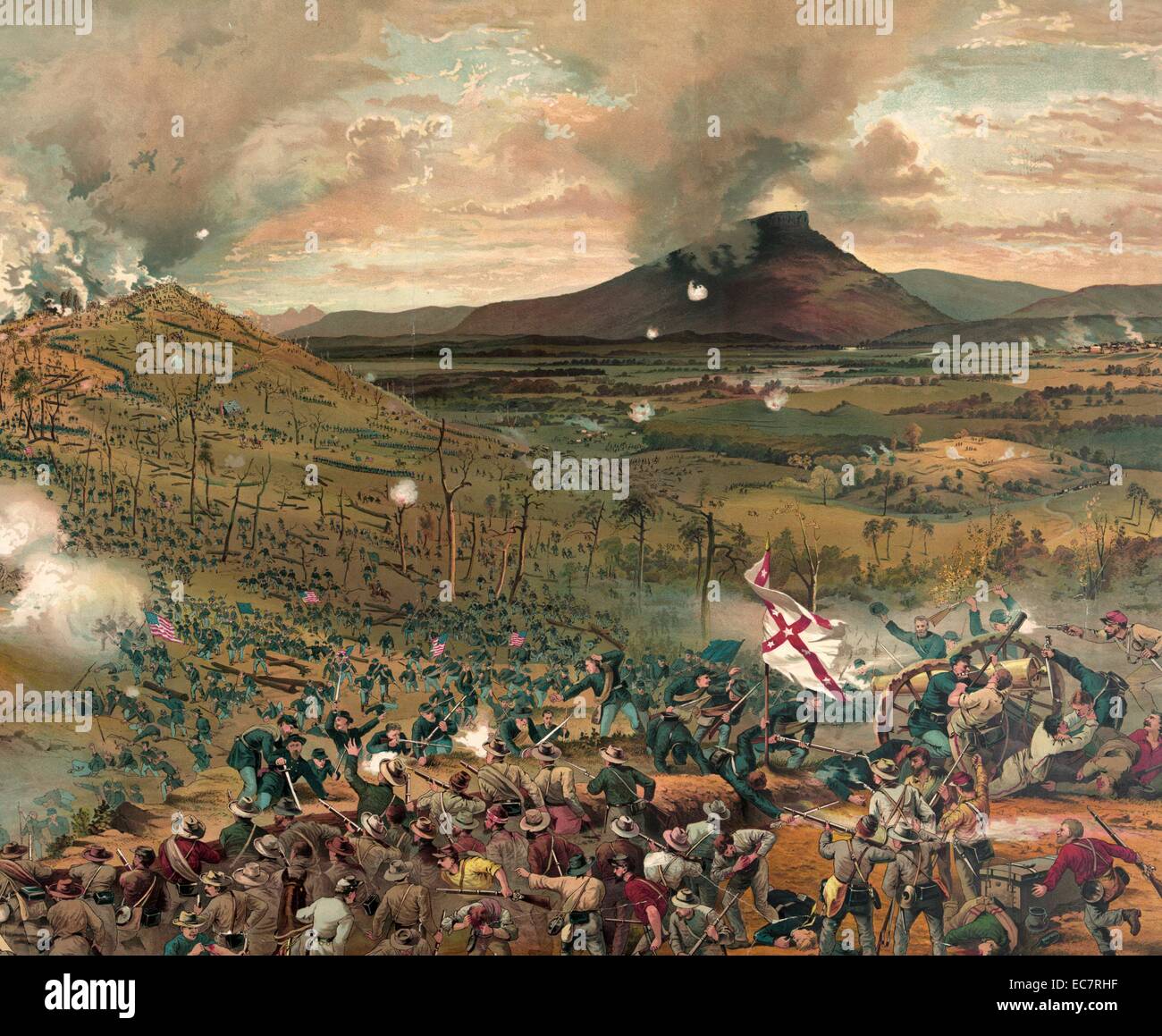 Battle of Mission Ridge; Nov. 25th; 1863 - presented with the ...