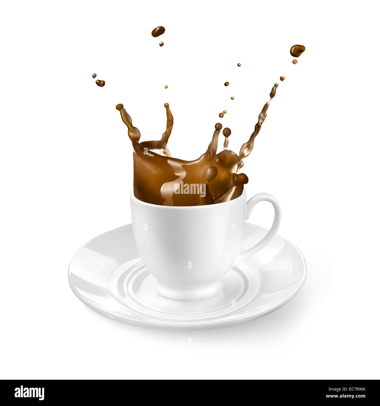 Splash of coffee hi-res stock photography and images - Alamy