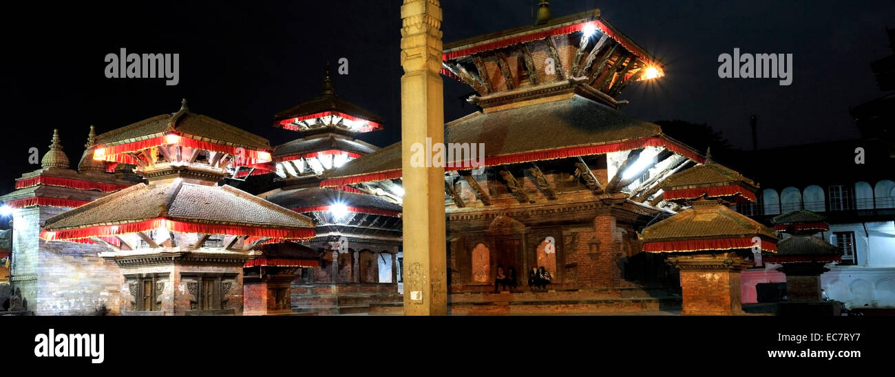 King Pratap Mallas Column, UNESCO World Heritage Site, Durbar Square ...