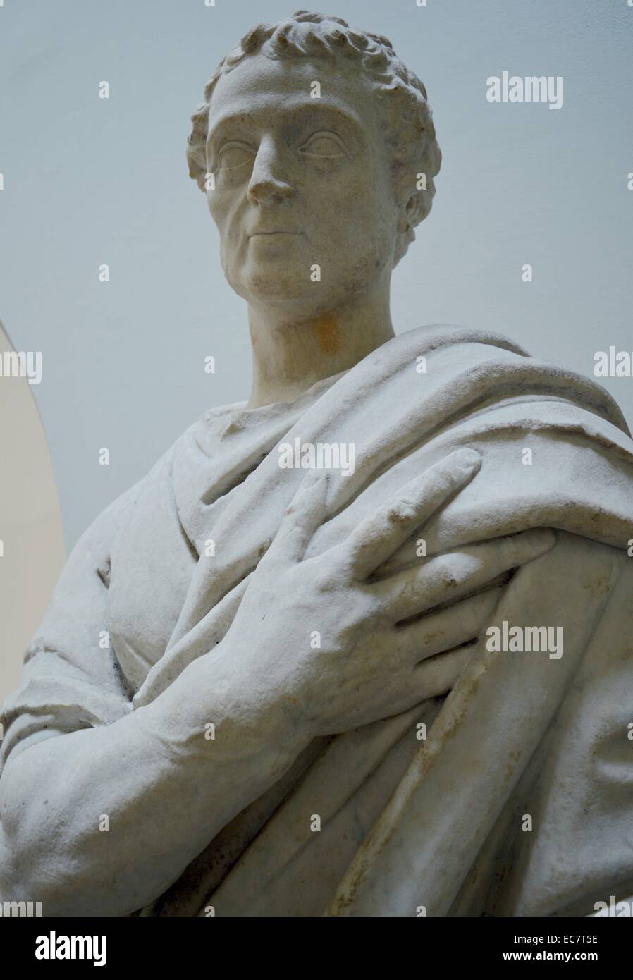 Marble statue of a Roman senator by Egidio Moretti. When in Rome in ...