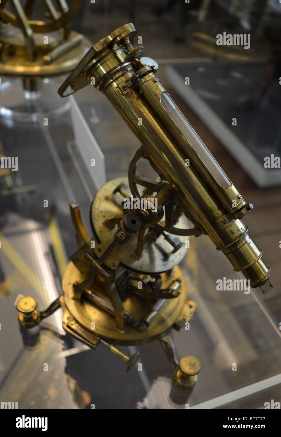 Measuring the heavens and the earth. Instruments measuring horizontal ...