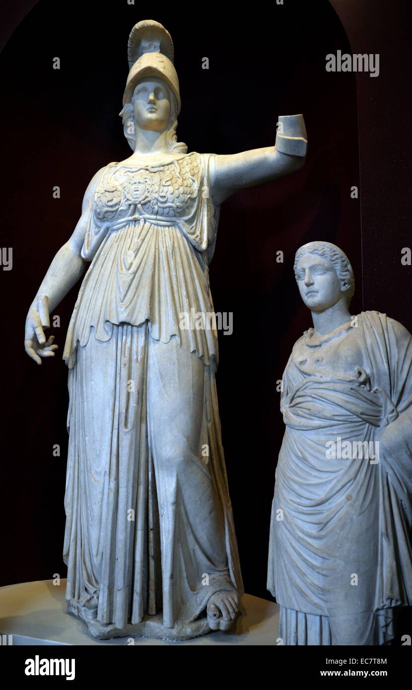 Athena statue head hi-res stock photography and images - Alamy