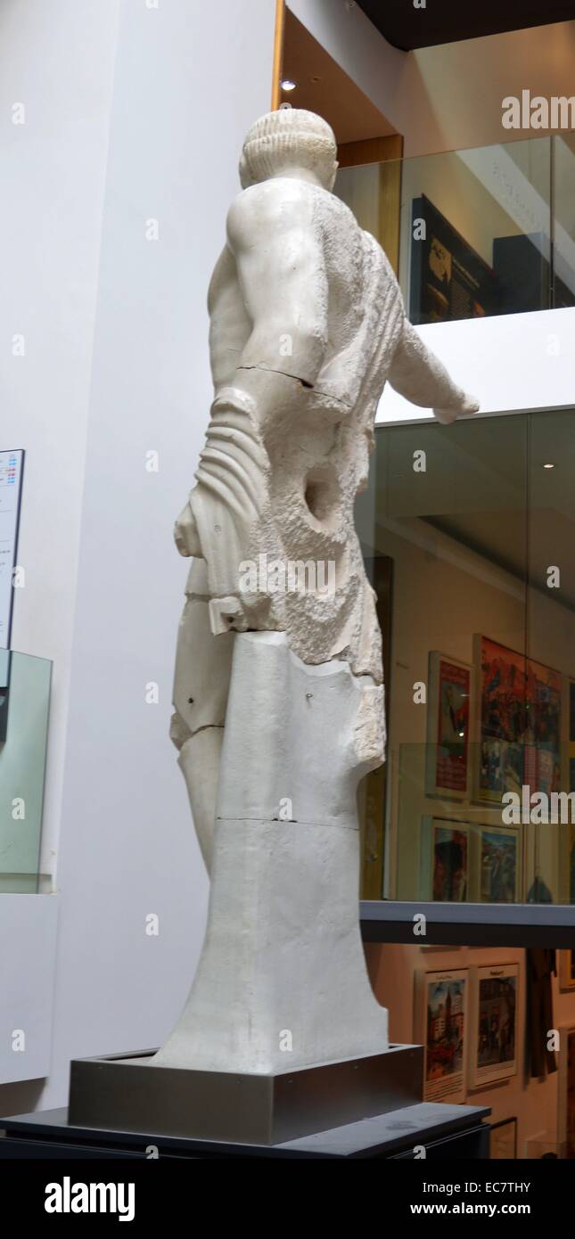 Apollo, Temple of Zeus, Olympia, Greece, about 460 BC. The impassive ...