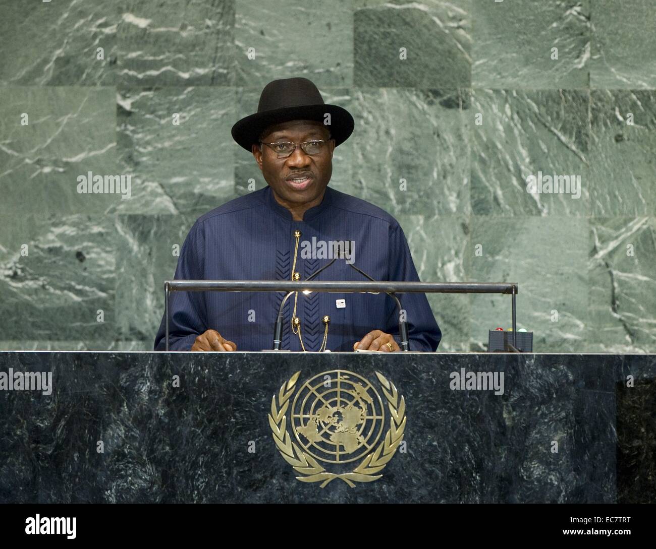 Goodluck Jonathan, President of Nigeria Addresses the General Assembly ...