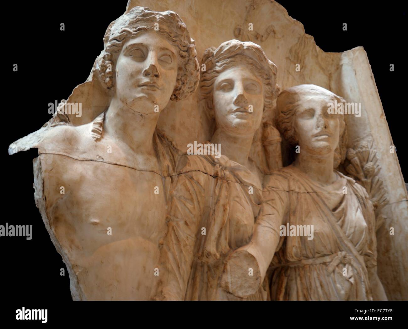 Gods of countryside. Arch of Trajan at Beneventum, AD 114. These gods ...