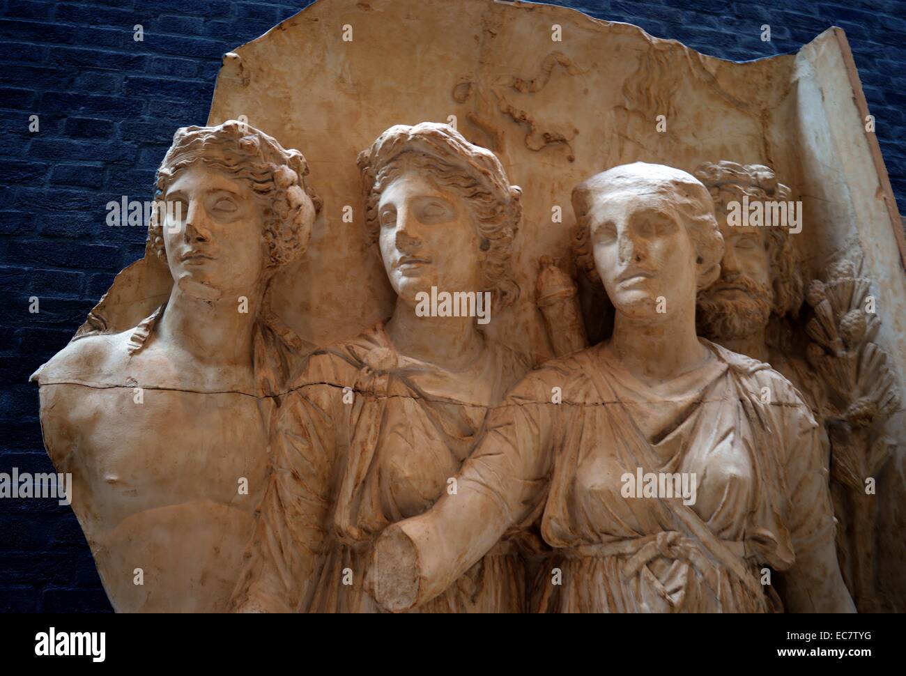 Gods of countryside. Arch of Trajan at Beneventum, AD 114. These gods ...