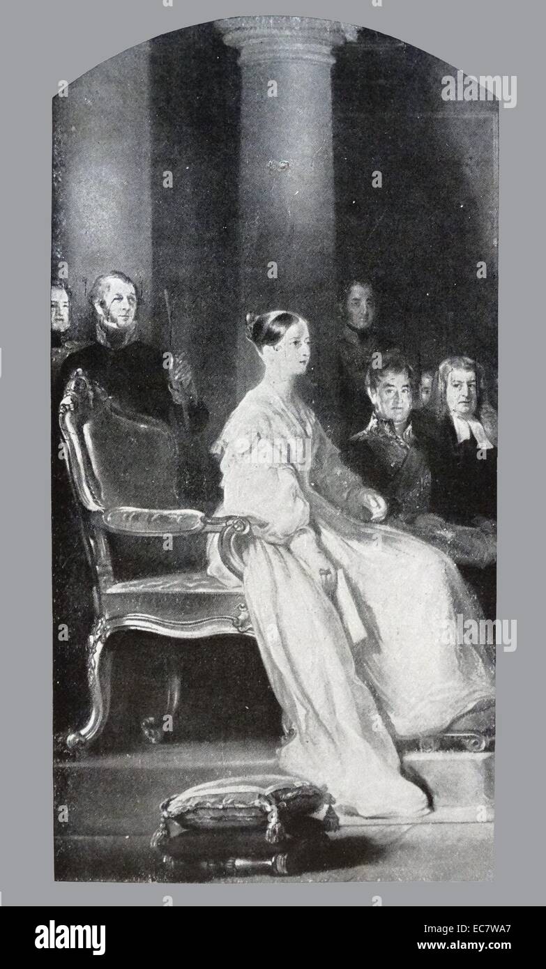 Queen victoria 1837 first hi-res stock photography and images - Alamy