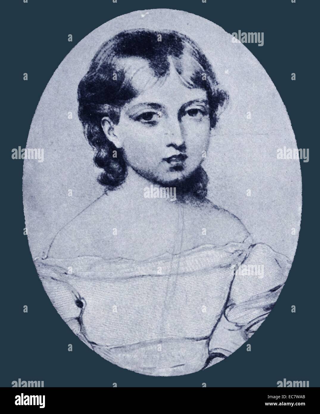 Portrait queen victoria child british royalty hi-res stock photography ...