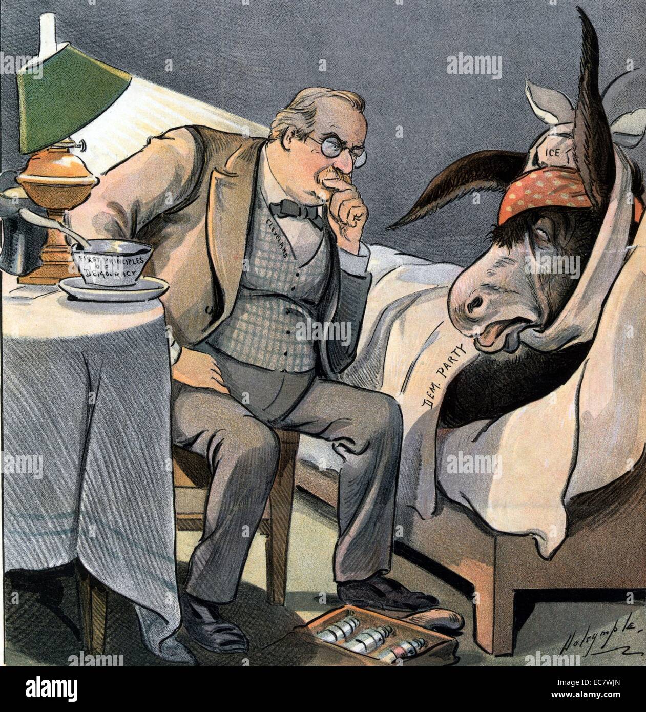 Stephen Grover Cleveland (1837 – 1908) President of the United States ...