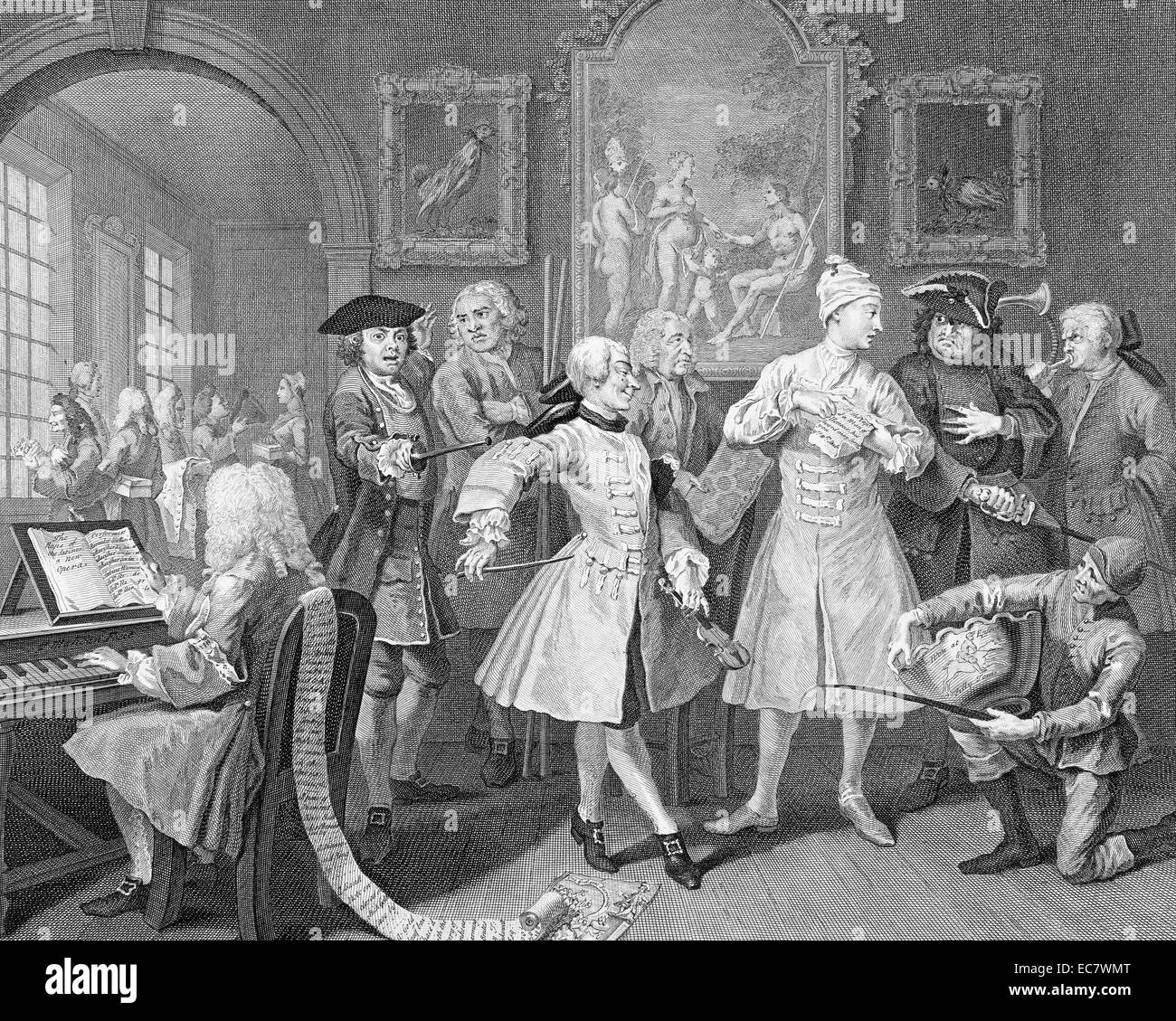 Rakes progress bedlam hi-res stock photography and images - Alamy