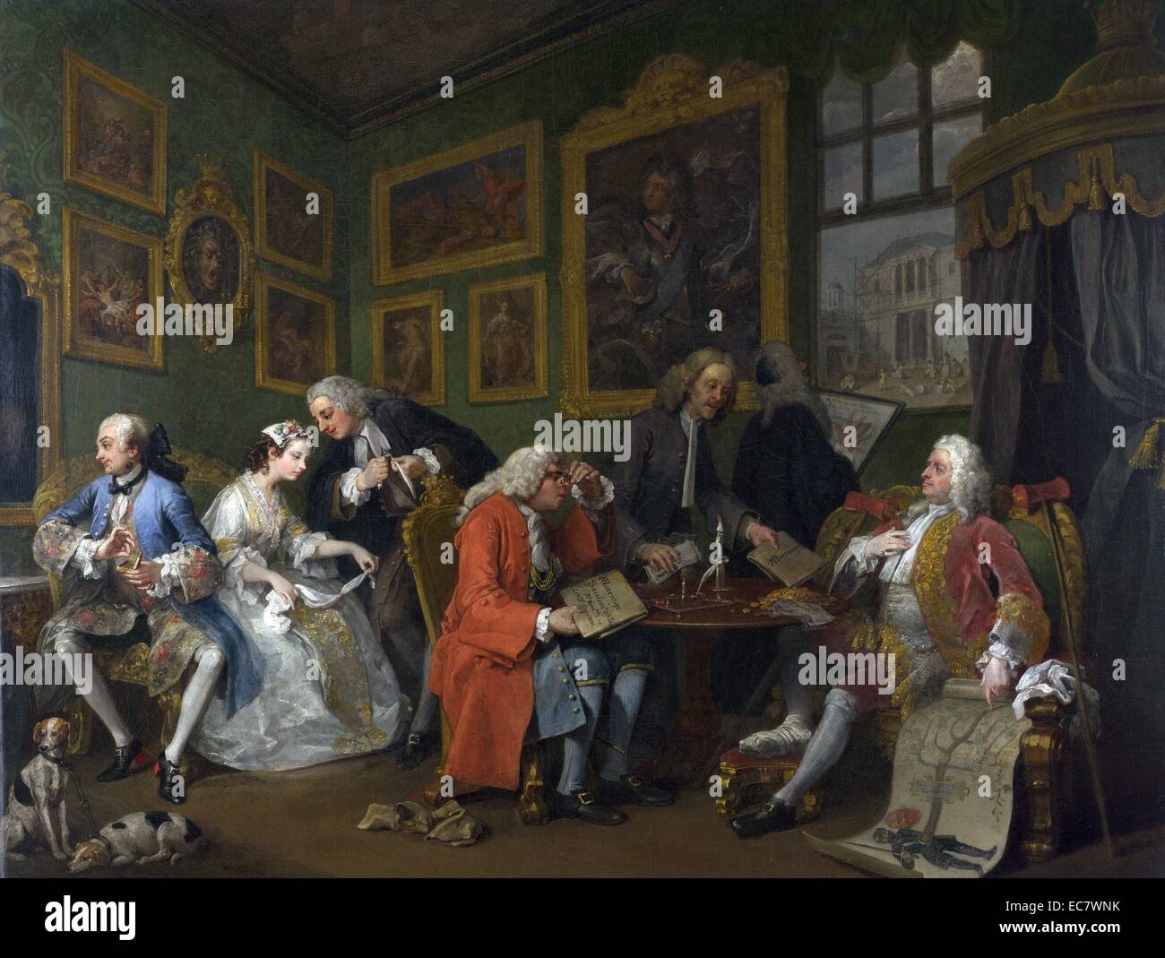 The Breakfast Scene Hogarth