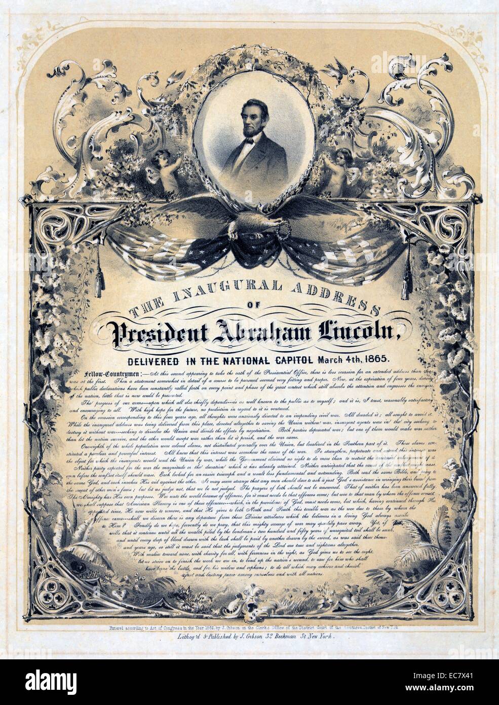 Abraham lincoln inauguration hi-res stock photography and images - Alamy