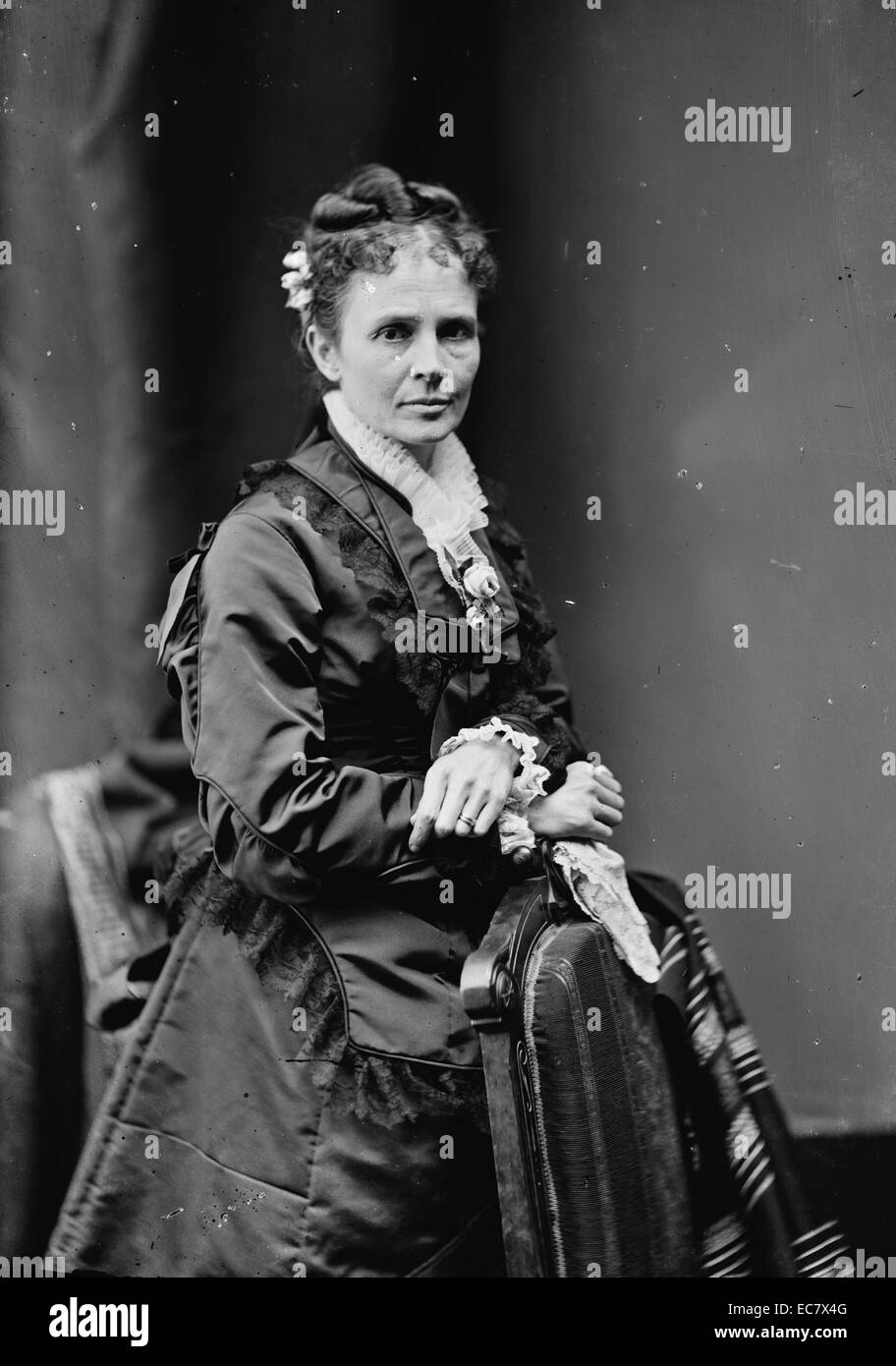 Mrs James Garfield, wife of President James Garfield. Lucretia Rudolph ...