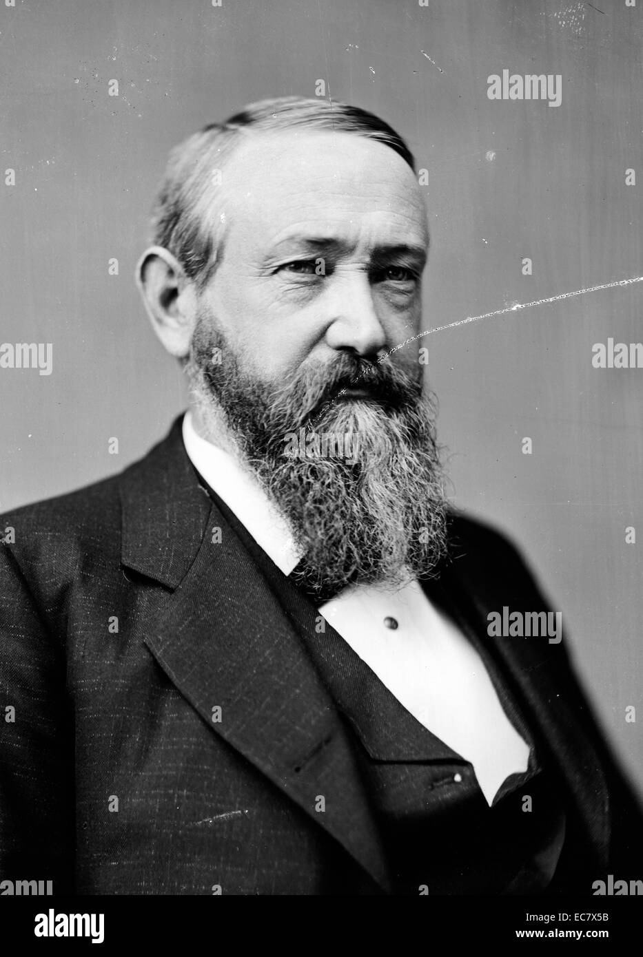 President benjamin harrison hi-res stock photography and images - Alamy