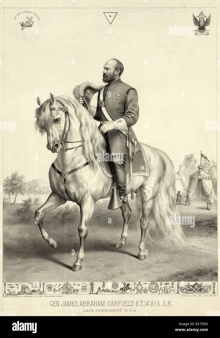 President James Garfield, the 20th President of the United States ...