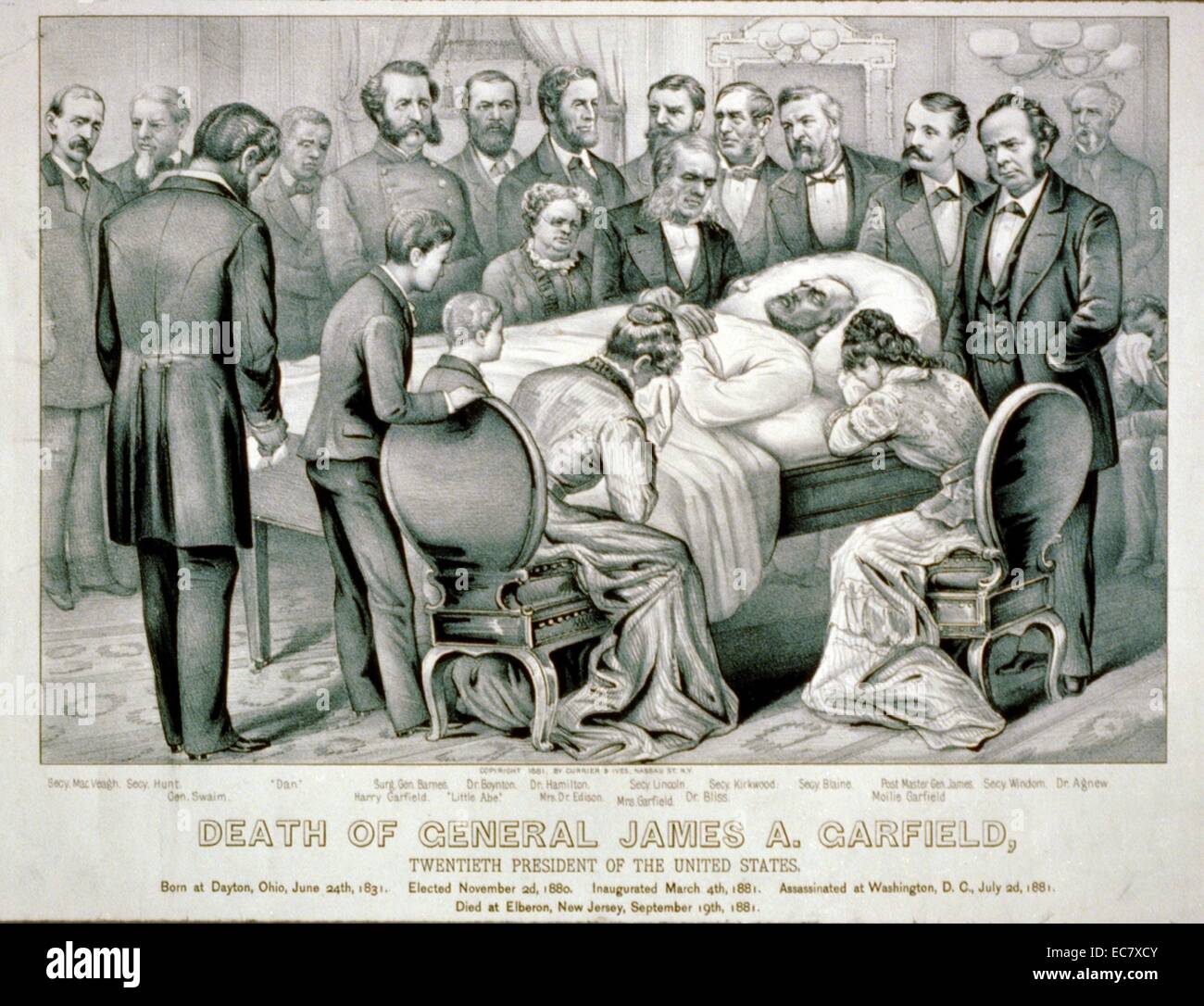 James garfield assassination hi-res stock photography and images - Alamy