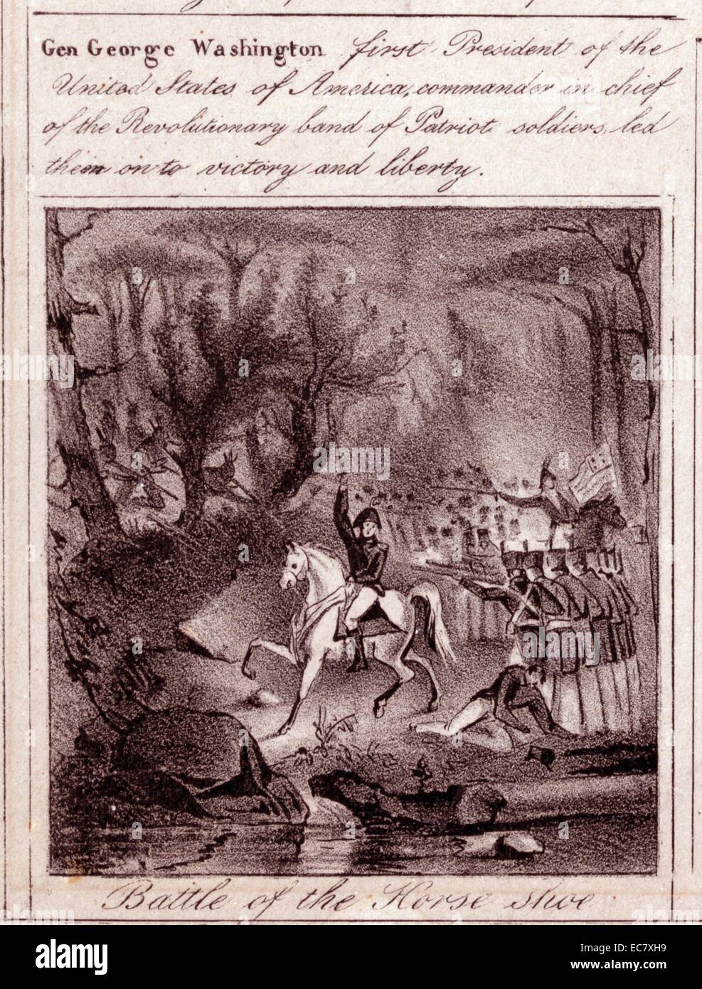 Battle Of Horseshoe Bend Painting