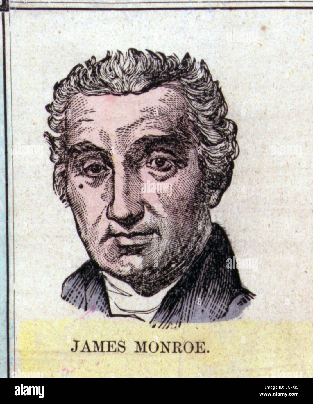 James Monroe (April 28, 1758 – July 4, 1831) was the fifth President of ...