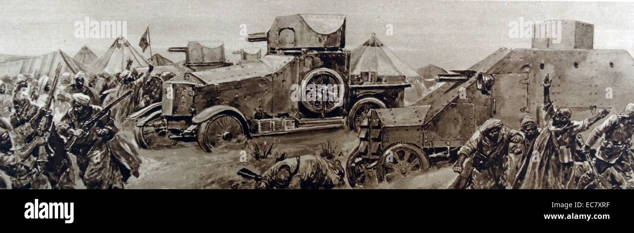 The Senussi; encouraged by the German Empire and Ottoman Empire; played ...