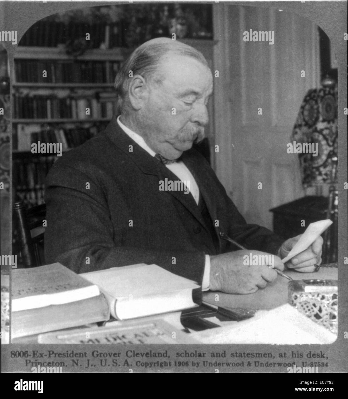 President Grover Cleveland (1837-1908). Cleveland was the 22nd and 24th ...