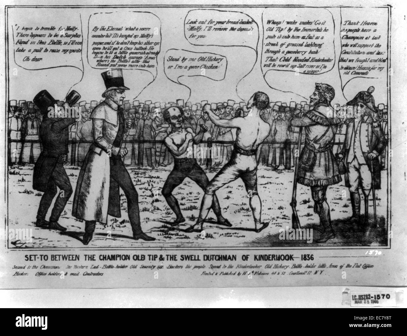 William harrison campaign hi-res stock photography and images - Alamy